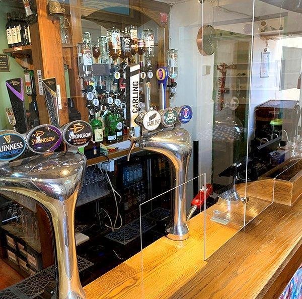 Modular Perspex Protective Counter Screen