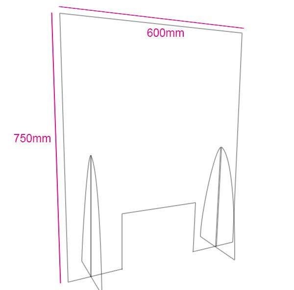 Perspex Screens | Perspex Protective Counter Screen