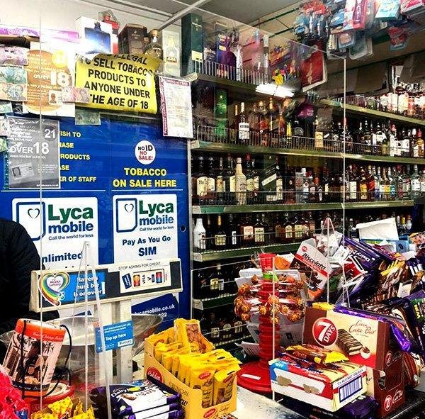 Perspex Screens | Perspex Protective Counter Screen